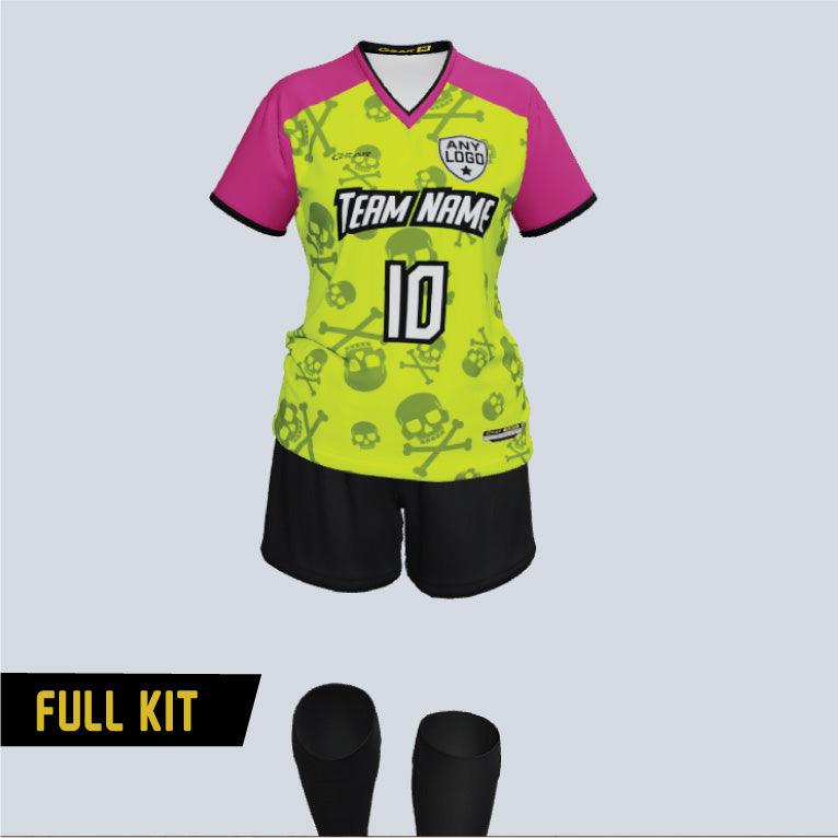 Shop Womens Custom Bones Soccer Uniform Kit – Gear Team Apparel