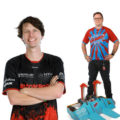 Creating unique jerseys to match battle bots! – Gear Team Apparel