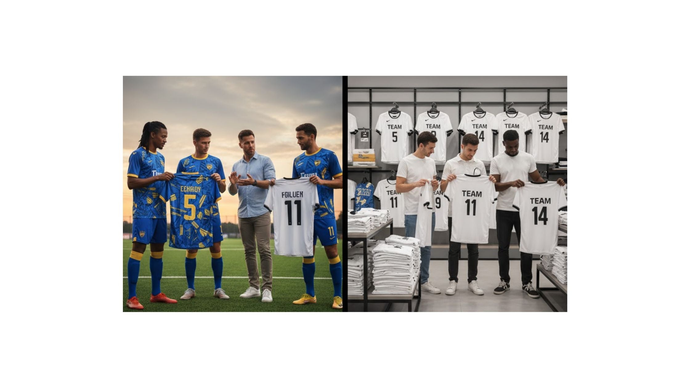 Custom vs Stock Football Jerseys: Key Differences Explained – Gear Team ...