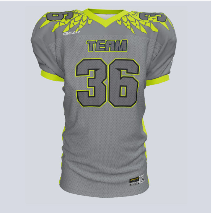 Custom Attack Wing Loose-Fit Football Jersey – Gear Team Apparel