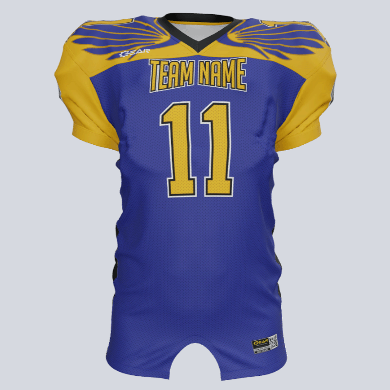 Custom Speed Wings Fitted Football Jersey – Gear Team Apparel