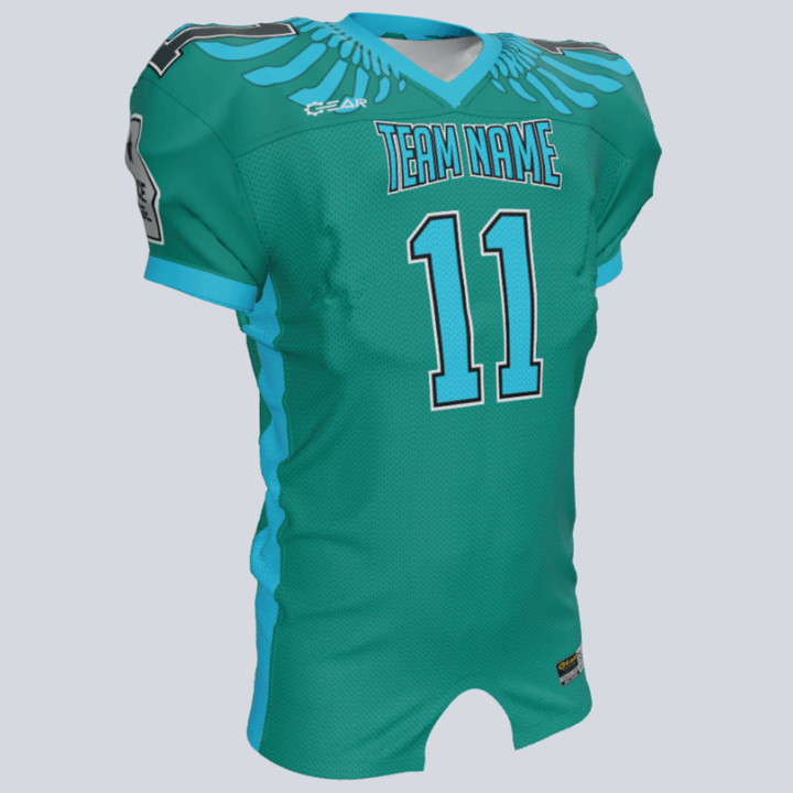 Custom Aztec Wings Fitted Football Jersey – GearTeamApparel