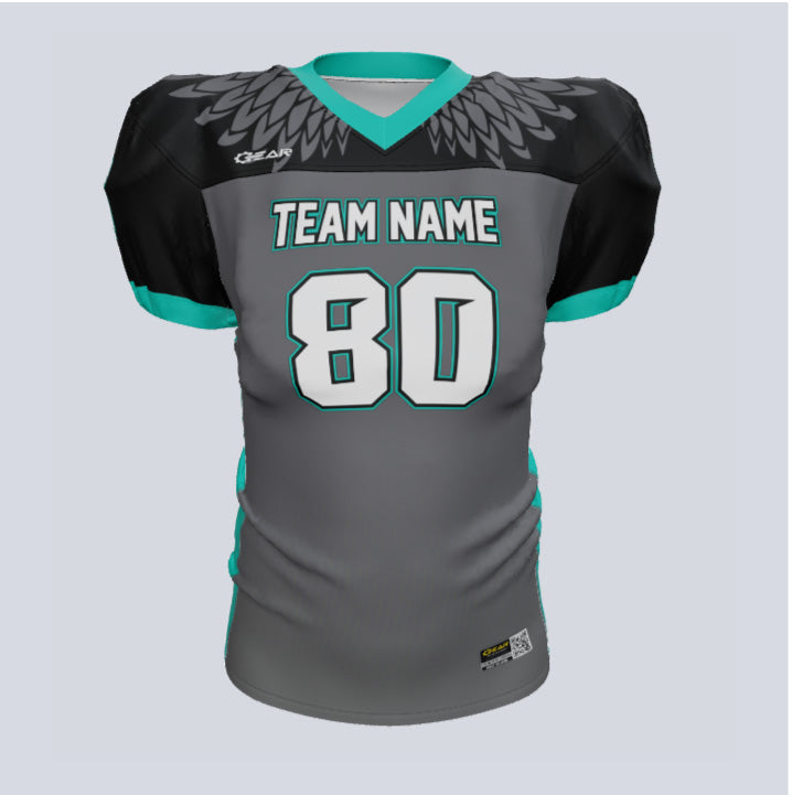 Custom Raptor Wing Flex Football Jersey – Gear Team Apparel