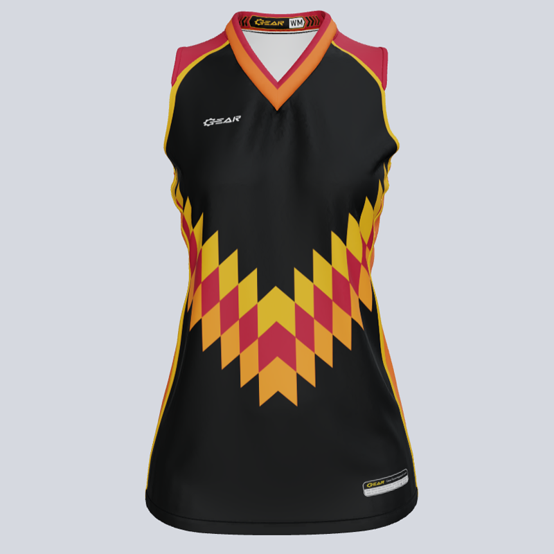 Ladies America Razor Back Sleeveless Custom Softball Jersey – Gear Team ...