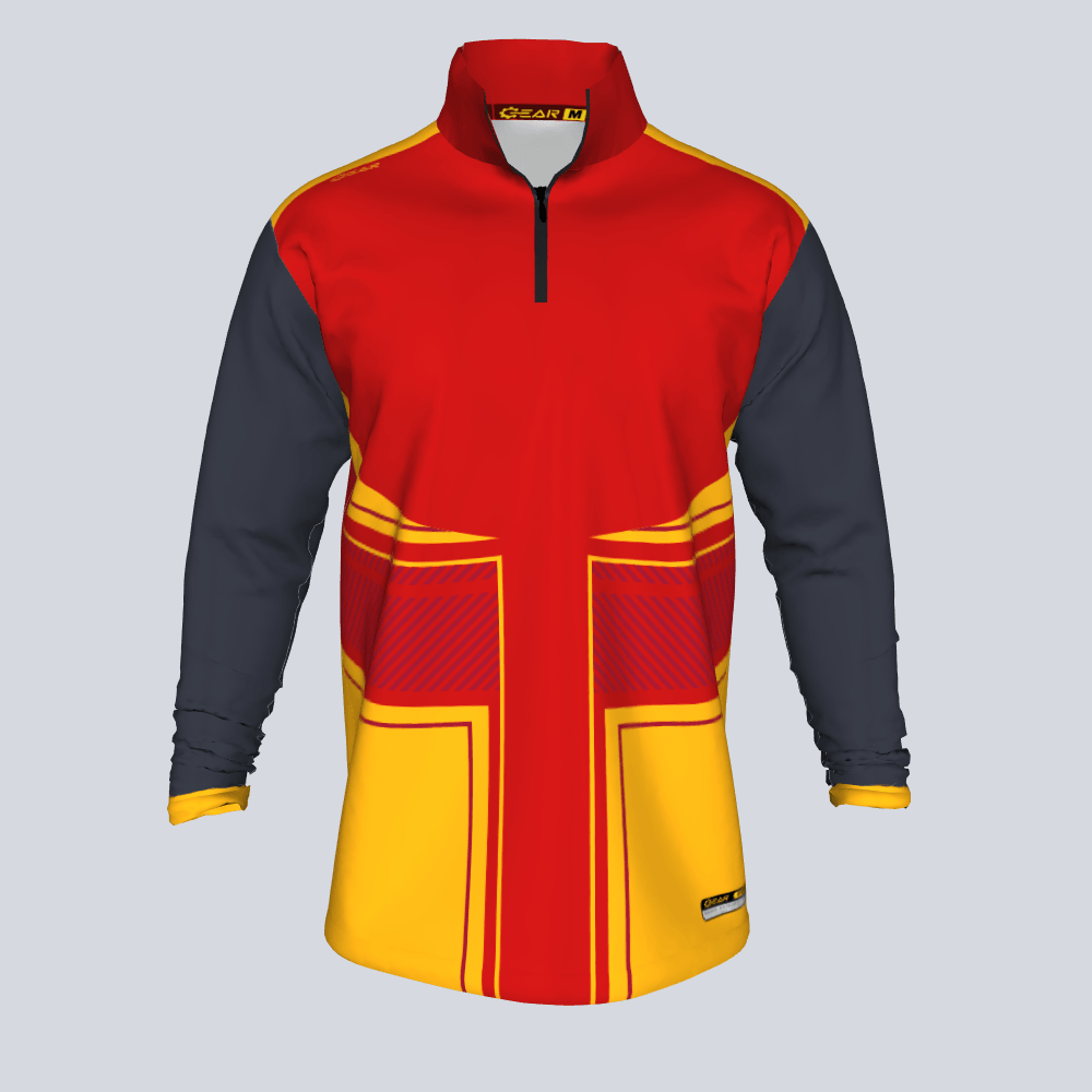 Fleece Falcon Designed 1-4 ZIP – Gear Team Apparel