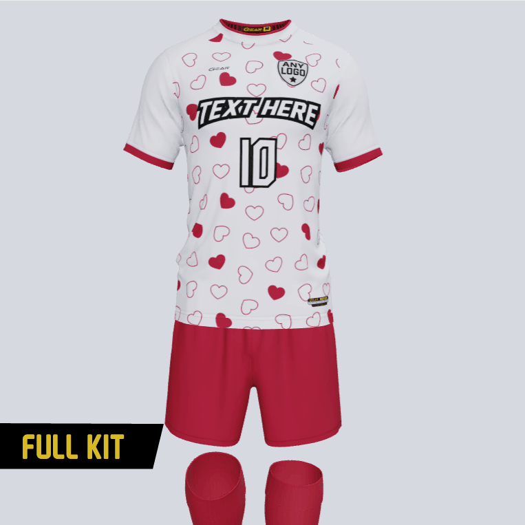 Hearts Custom Soccer Uniform Kit – Gear Team Apparel