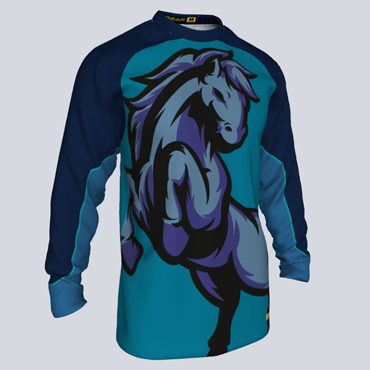 Long Sleeve Custom Mustang Jersey – Gear Team Apparel